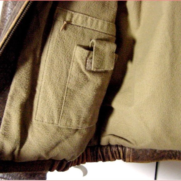 Collezione | Jackets & Coats | Vtg Distress Browngreen Collezione A2 ...